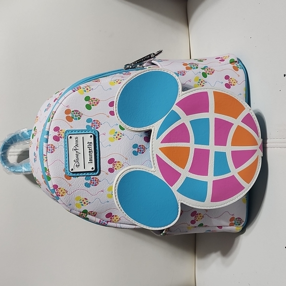 Loungefly | Bags | Loungefly Mickey Mouse Vault Balloon Mini Backpack ...